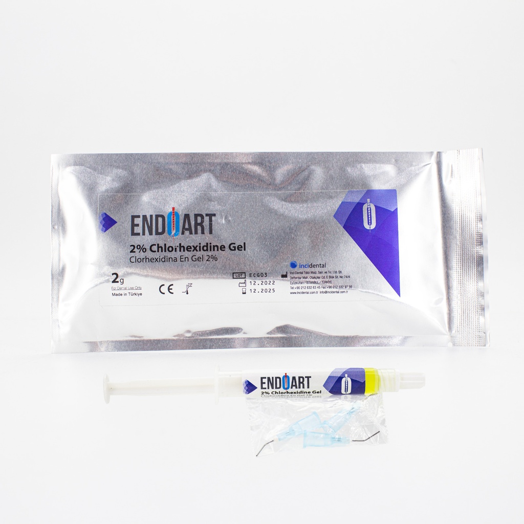 Gel de Clorhexidina al 2% Chlorex EndoArt Incidental | Biotech Chile